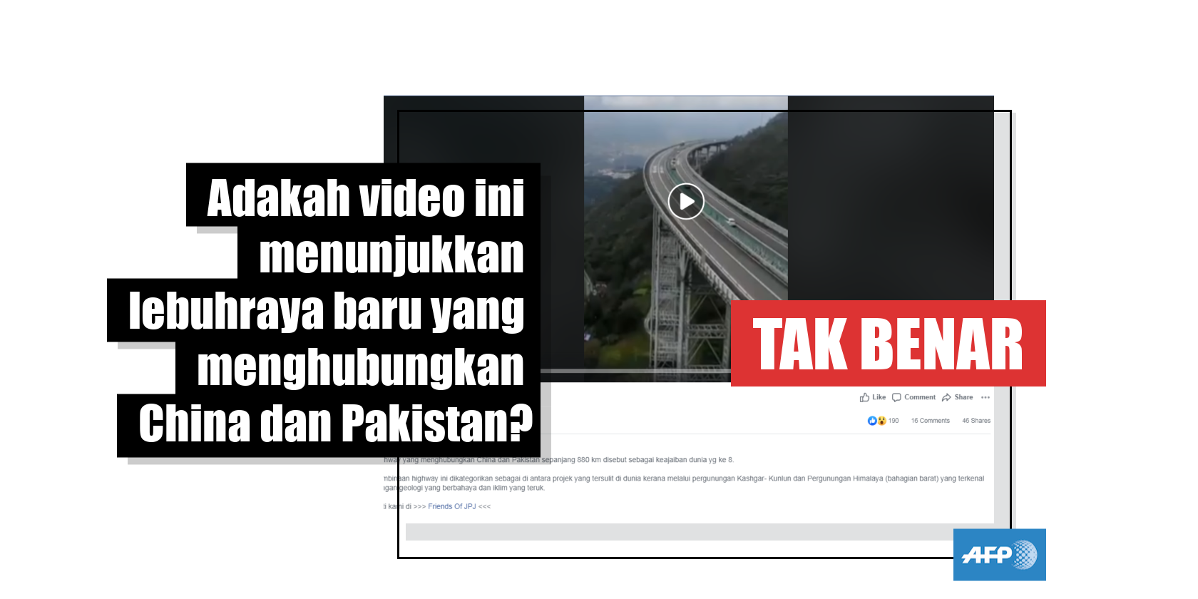 Video ini menunjukkan lebuhraya Yaxi yang menghubungkan Ya’an dan ...